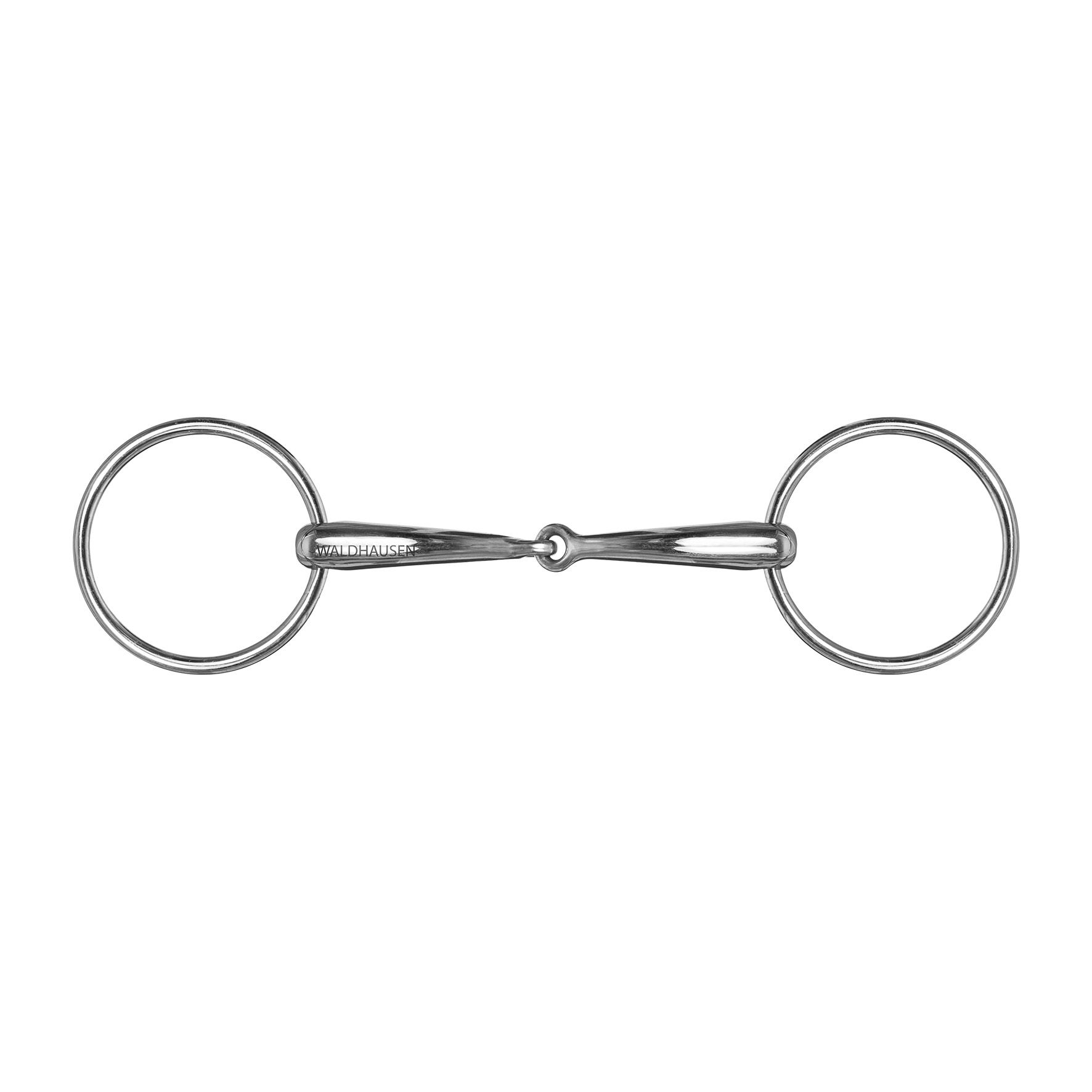 Anatomic Solid Snaffle Bit | VioVet.co.uk | FREE delivery available